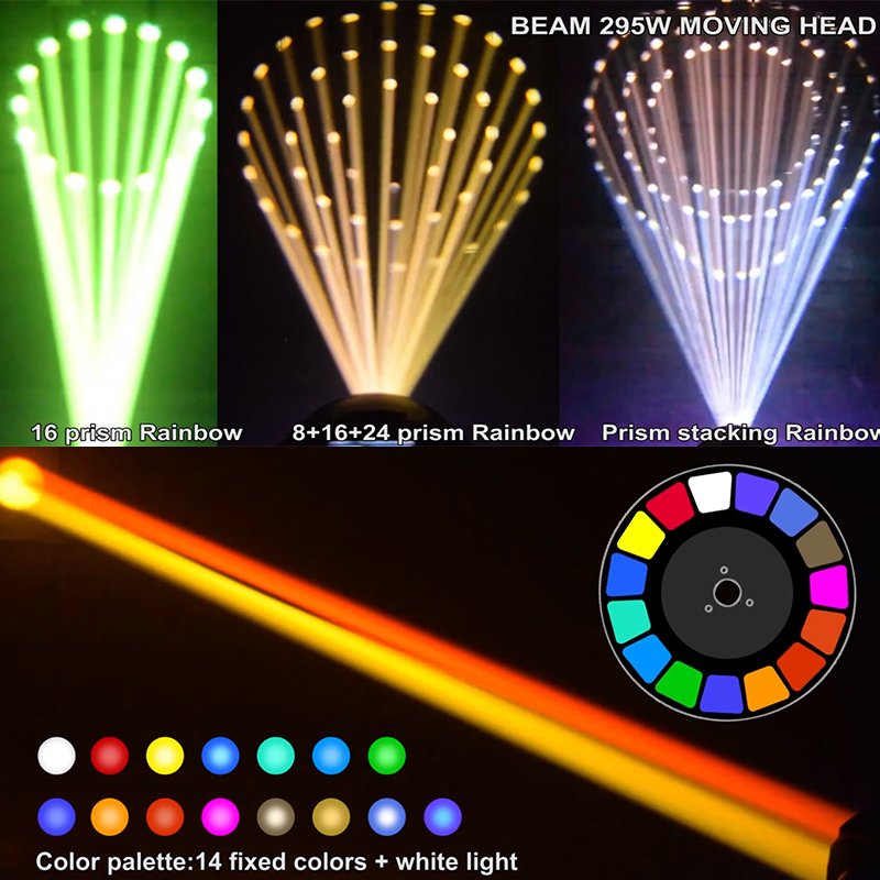 295W Beam Moving Head Light | High Brightness Stage Beam Light with ...